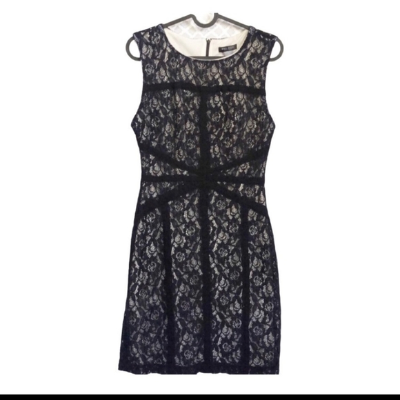 Bisou Bisou | Dresses | Bisou Bisou Michele Bohbot Black Lace Size 4 ...